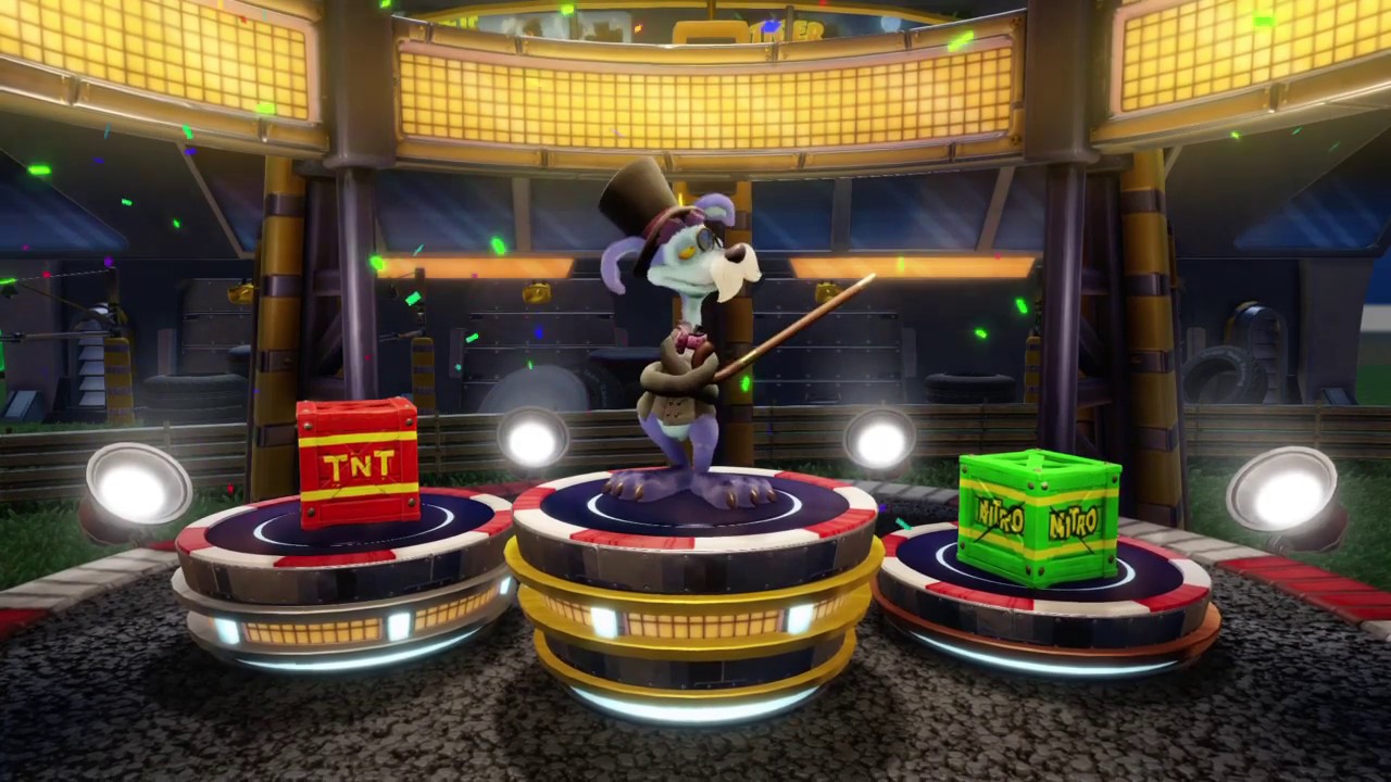 Gentleman Ripper Roo, TNT Crate and Nitro Crate Winning Podium. (Crash ...