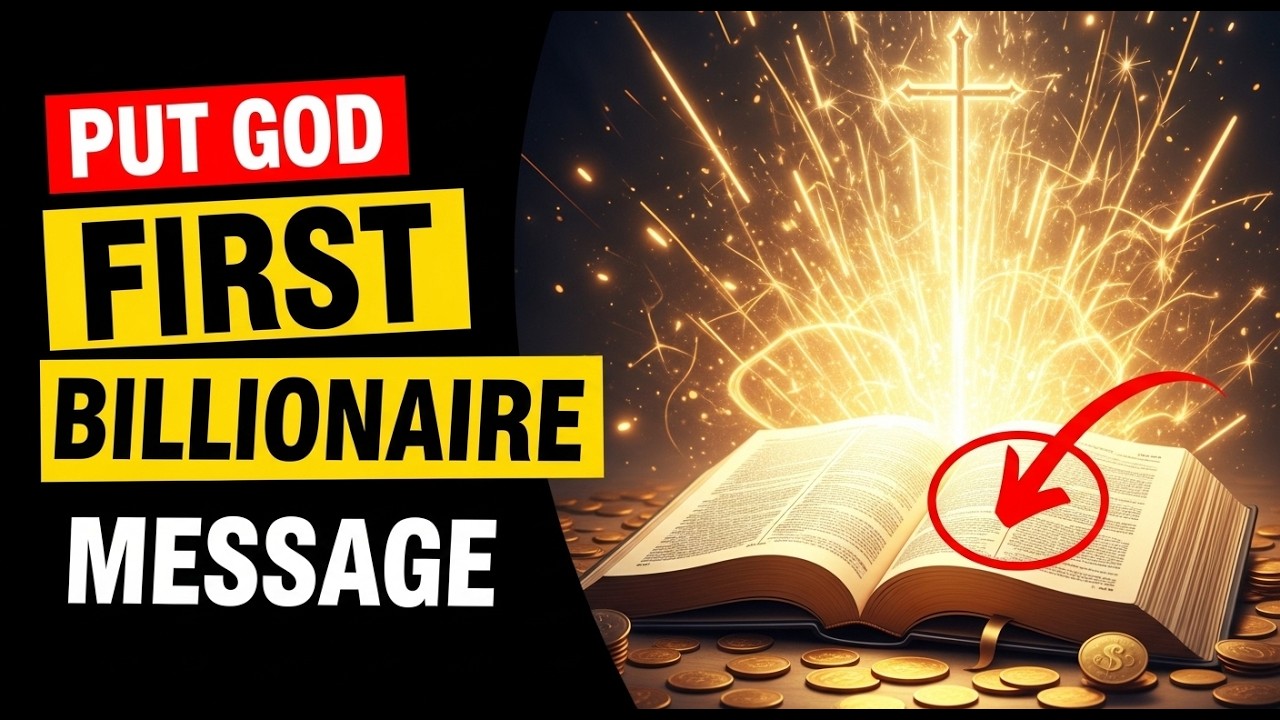 PUT GOD FIRST AND YOU WILL SEE THE MONEY OTHERS DON’T - YouTube