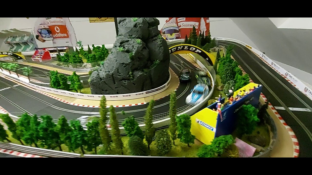 scalextric digital round 6 race Aston Martin winter Championship - YouTube
