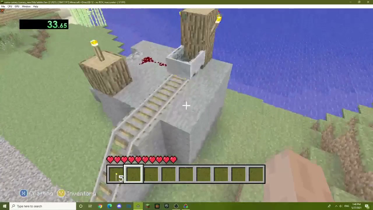 [WR] Minecraft console edition TU1 Tutorial mine diamond in 2:01 - YouTube