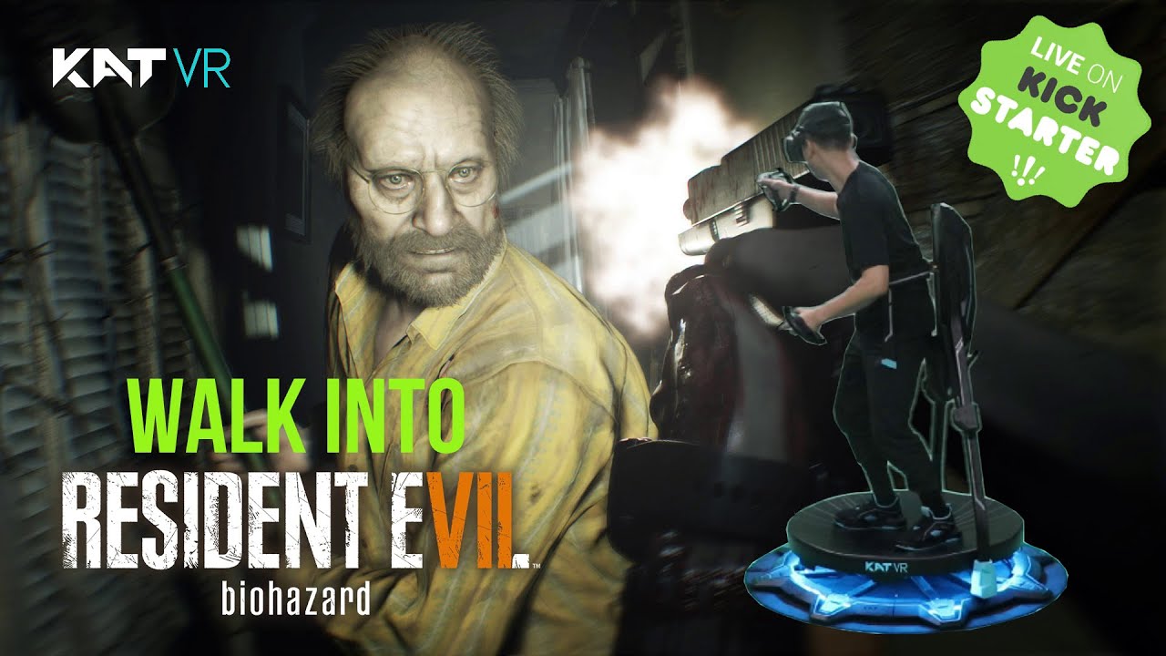 NEW KAT Walk C 2+ VR Treadmill: WALK Into Resident Evil 7 - YouTube