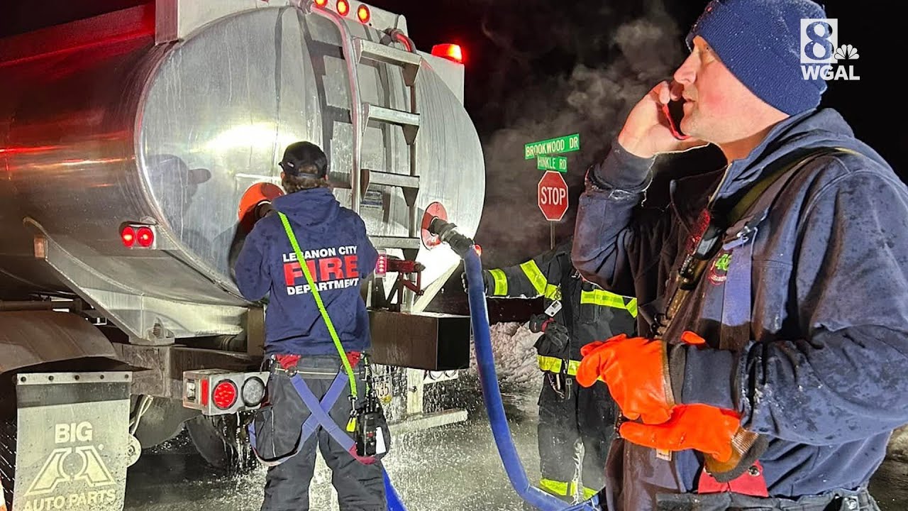 Grantville Fire Company 6 assists during Lebanon County warehouse fire ...