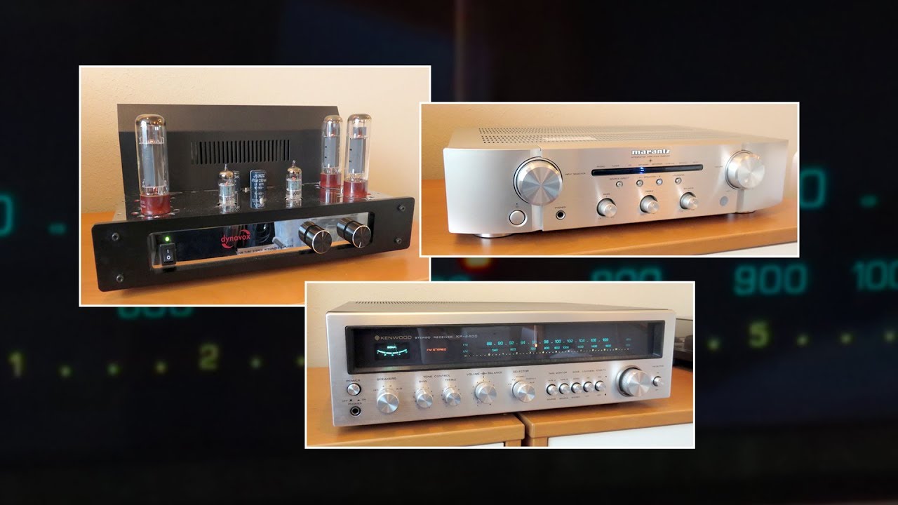 Amps: vintage 1975 vs modern tube and solid state - YouTube