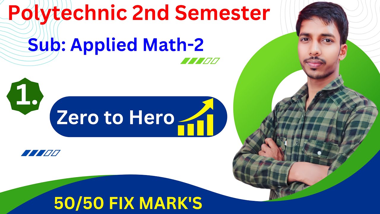 महा मैराथन Applied Math-2 //Zero to Hero //applied math 2 polytechnic //Study PowerPoint - YouTube
