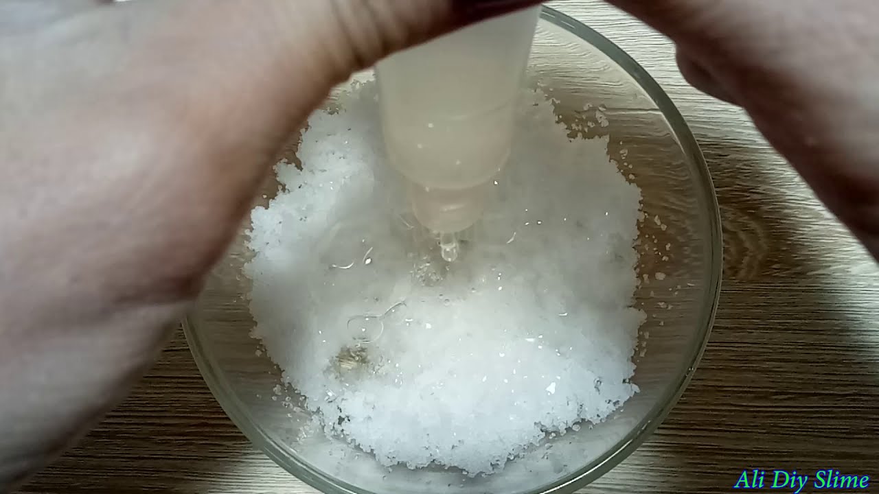 Diy Jam Slime | How To Make instant Snow Slime | Satisfying Slime ...