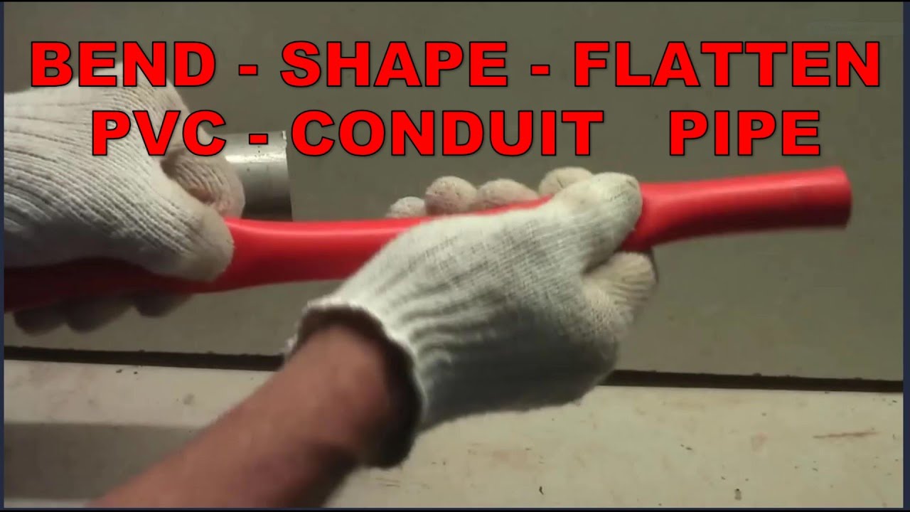 HEAT SHAPE PVC/CONDUIT PIPE USING ALUMINIUM TUBE and HEAT GUN (CC ...