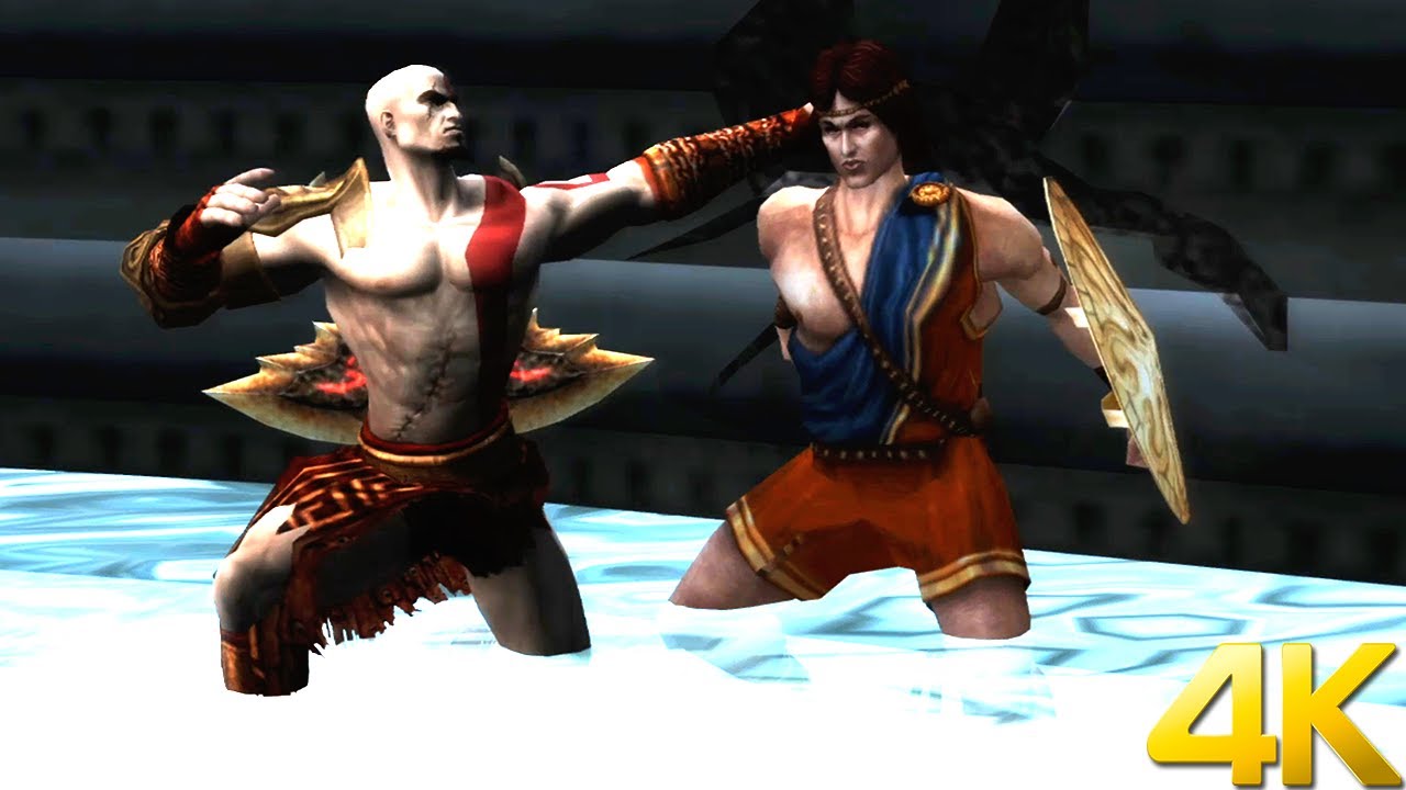 God of War 2 - Kratos vs Perseu em 4K - YouTube