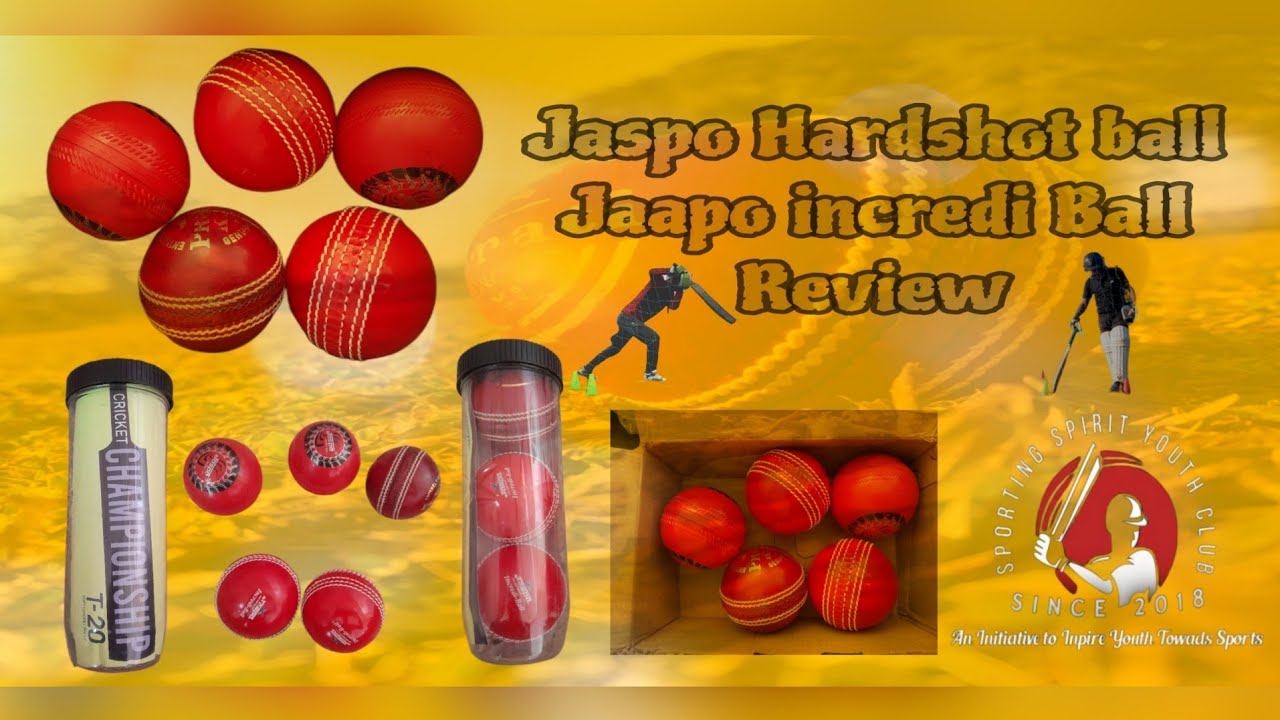Jaspo Hardshot Ball vs Jaspo Incrediball: Unboxing, Review, and Net ...