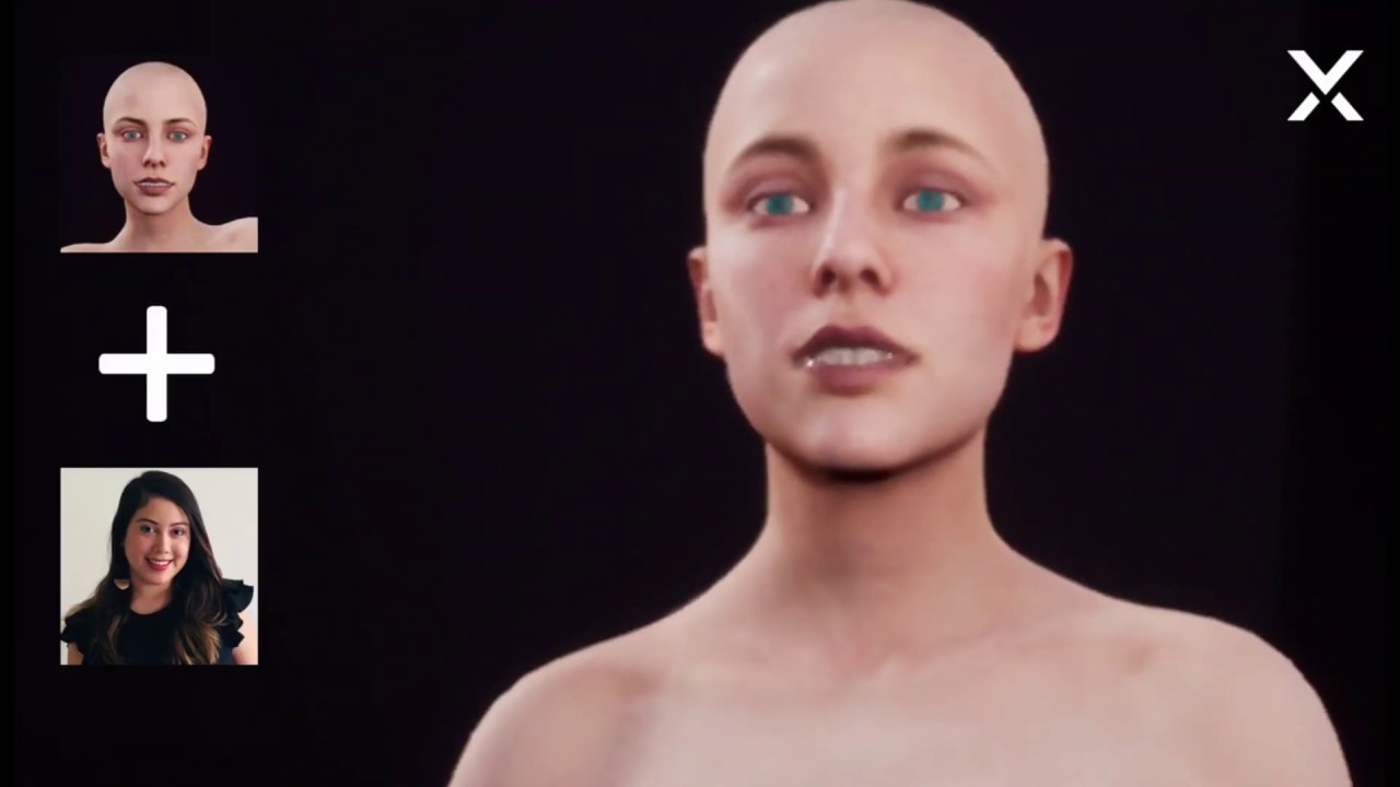 Face Segmentation - Synthetic Data - UE4 - YouTube