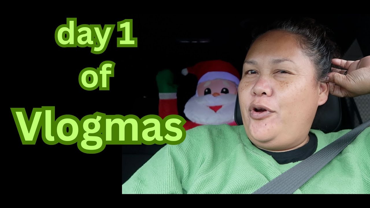 Vlogmas day 1 | Lazy Day | Community Parade - YouTube