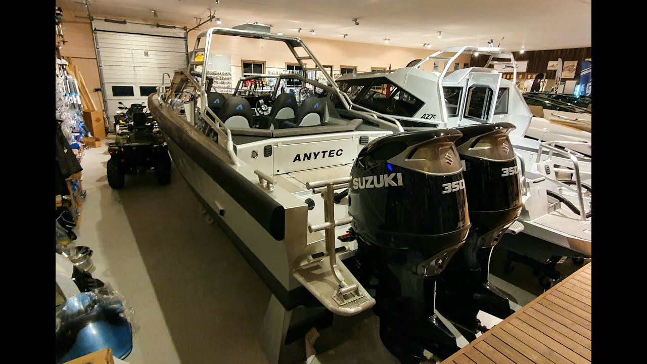 Anytec 860 SPD - Boat tour - YouTube