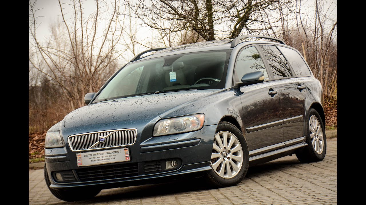 Prezentacja VOLVO V50 T5 SPORT EDITION 2,5 TURBO 220KM Manual Auto ...