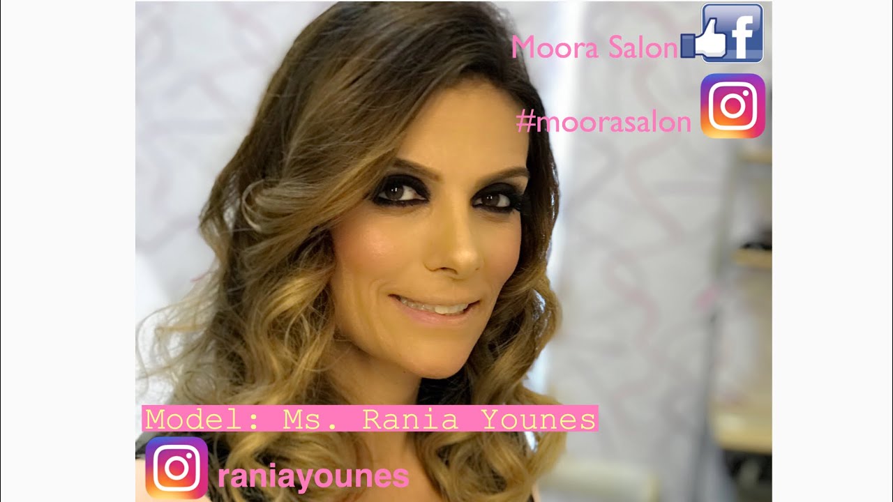 Smokey Makeup - Ms. Rania Younes - YouTube