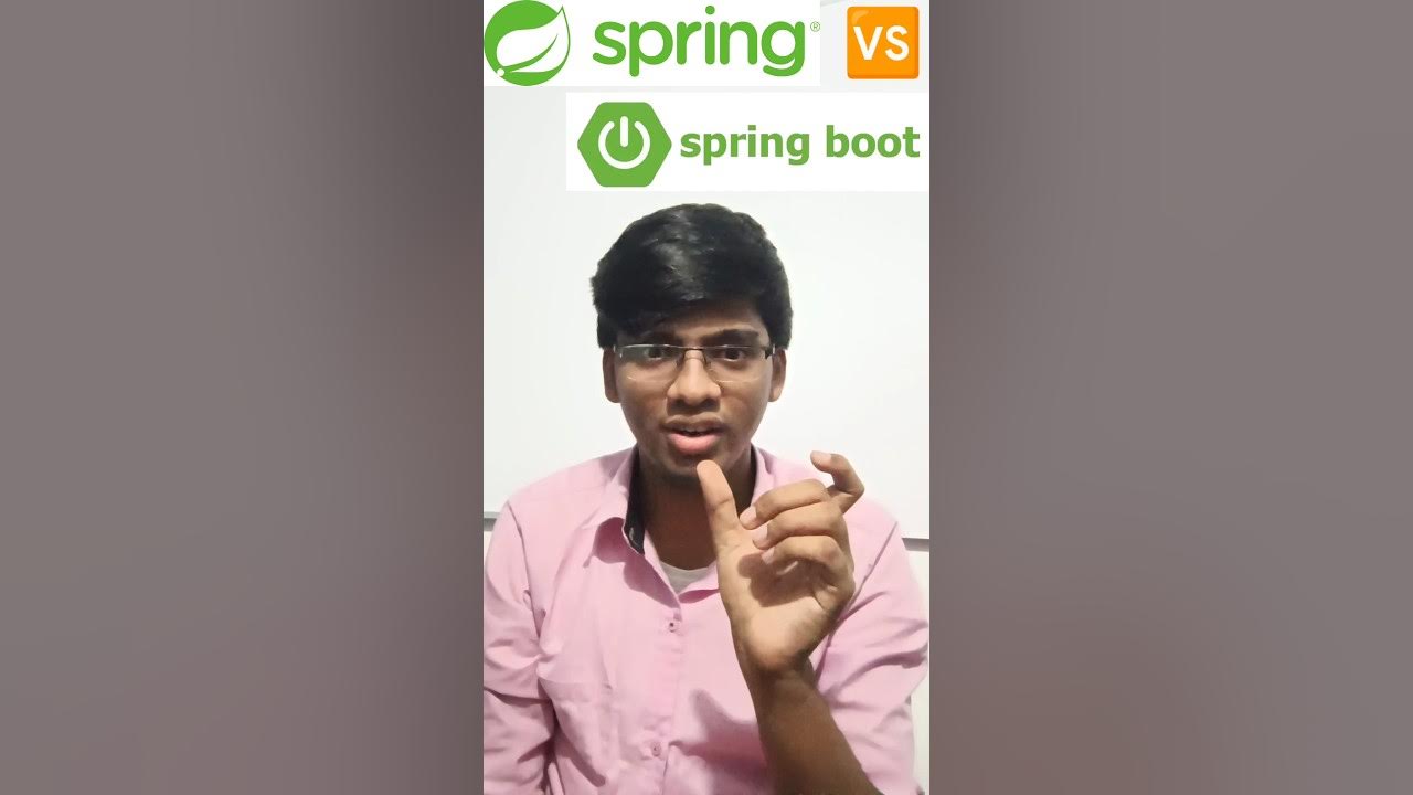 Spring Vs Springboot Tamil Shorts Spring Springboot Youtube