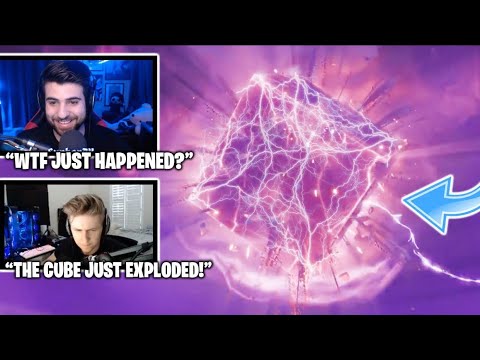 Streamers React to Kevin the cube dying😱😭 - YouTube