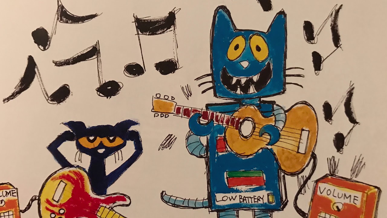 Pete The Cat Robo-Cat | Children’s Story Book Read Aloud - YouTube