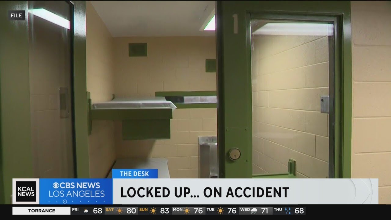 Woman accidentally locked inside of OC jail overnight - YouTube