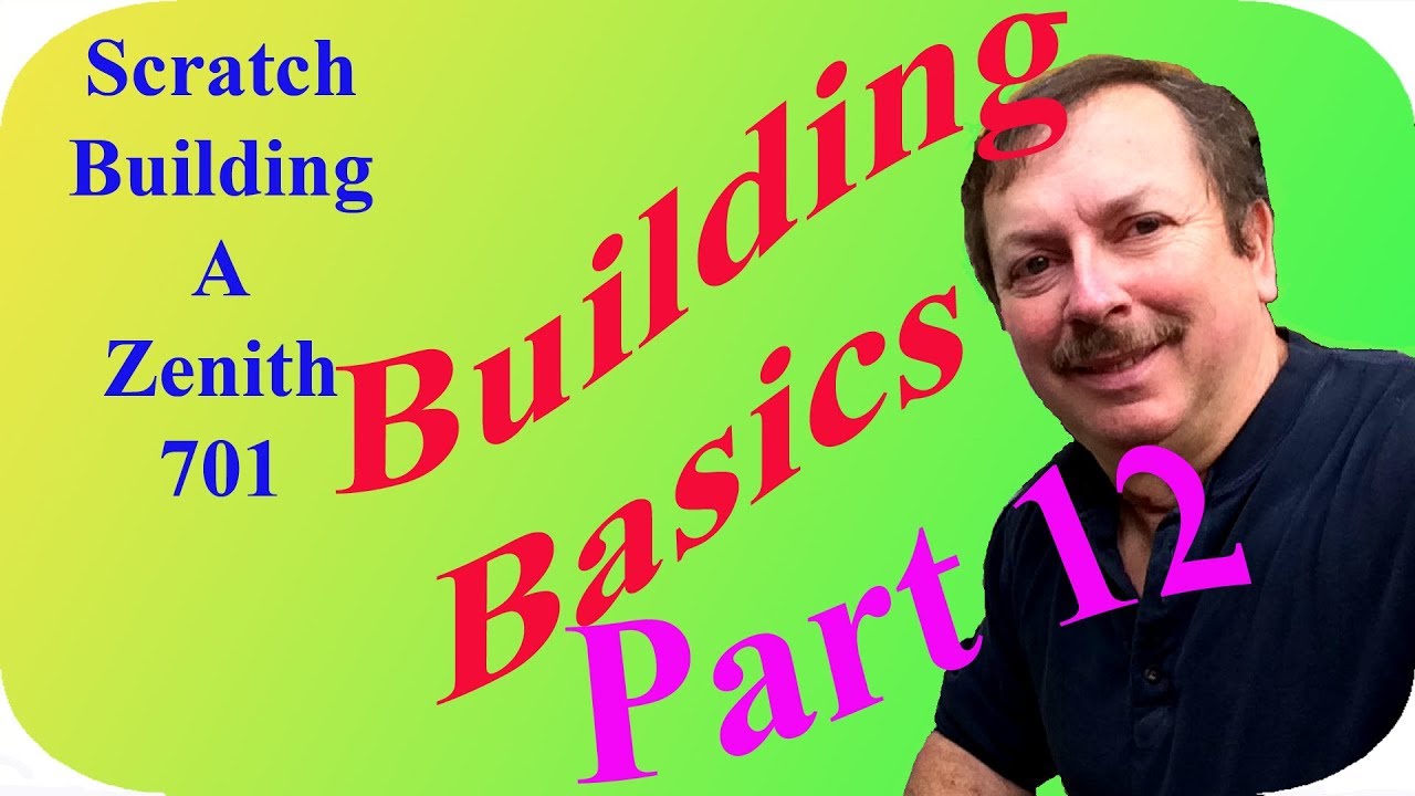 Building a Zenith 701 Experimental Airplane,Building Basics Part 12 ...