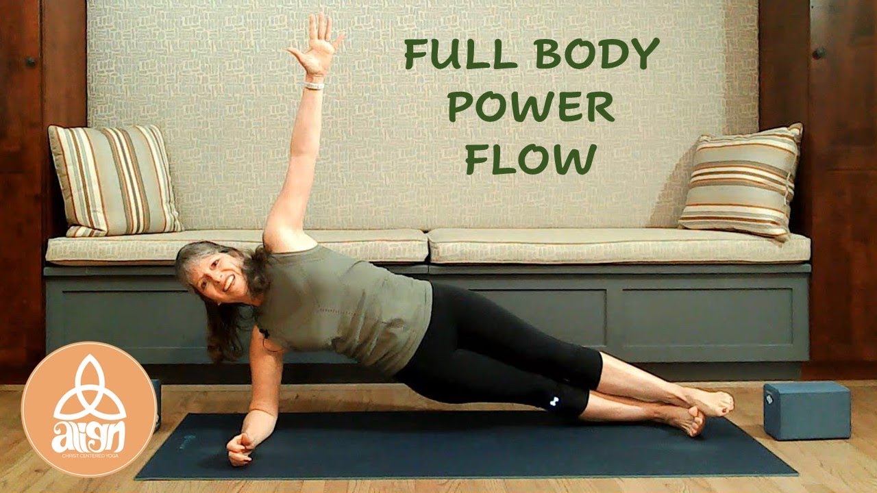Full Body Power Flow - Isaiah 29 Christian Yoga - YouTube