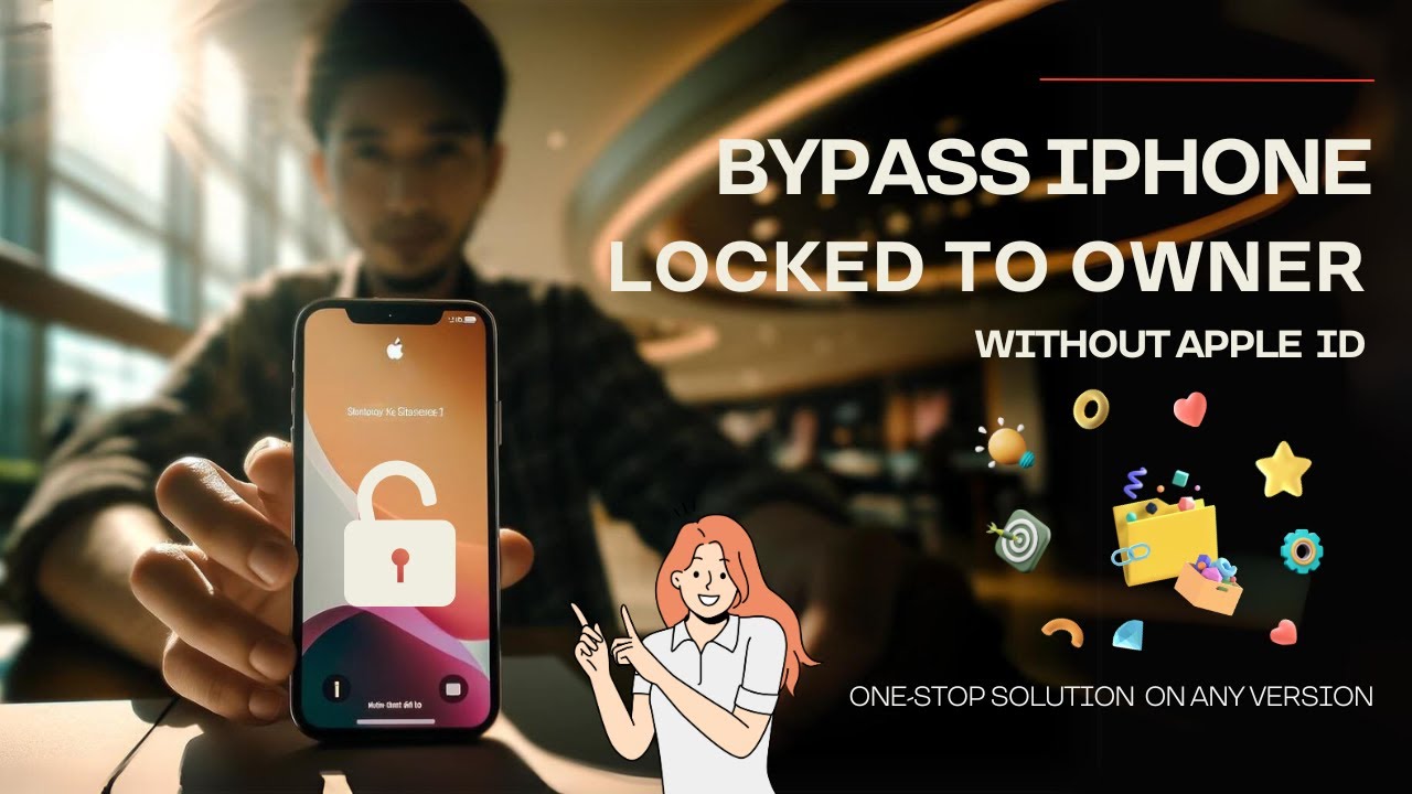 Without Apple ID: iPhone Locked to Owner Bypass Method - YouTube