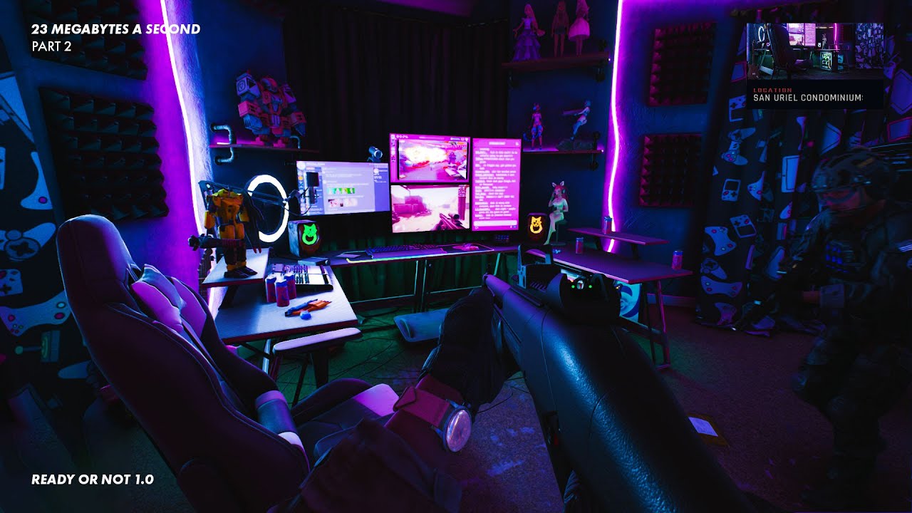 23 Megabytes a Second Mission Ready or Not 1.0 Gameplay - Part 2 ...