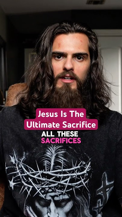 Jesus Fulfilled The Sacrifice Isaac Was Going To Be ️ #god #jesus # ...