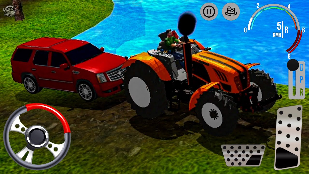 Farming Tractor Pull Simulator - Car Transport Tractor Driver - Android ...