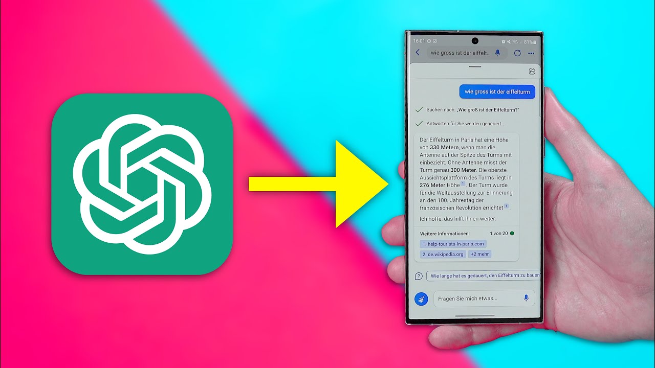 So bekommst du ChatGPT auf dein ANDROID SMARTPHONE (Tutorial) - YouTube