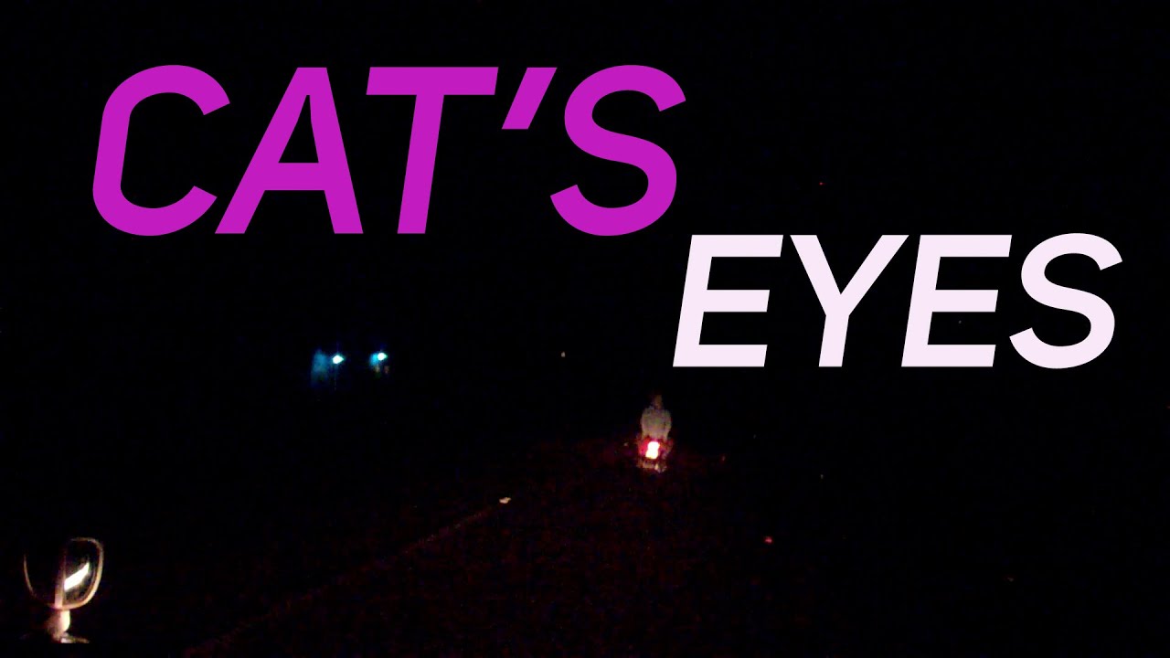 Cat's Eyes Road Markings on the C92 - YouTube