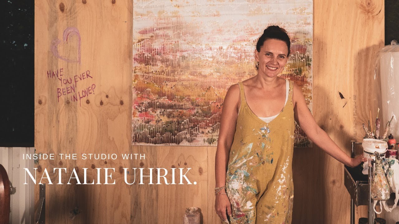 Painting as a Spiritual Practice: Natalie Uhrik's Dreamy Abstract ...