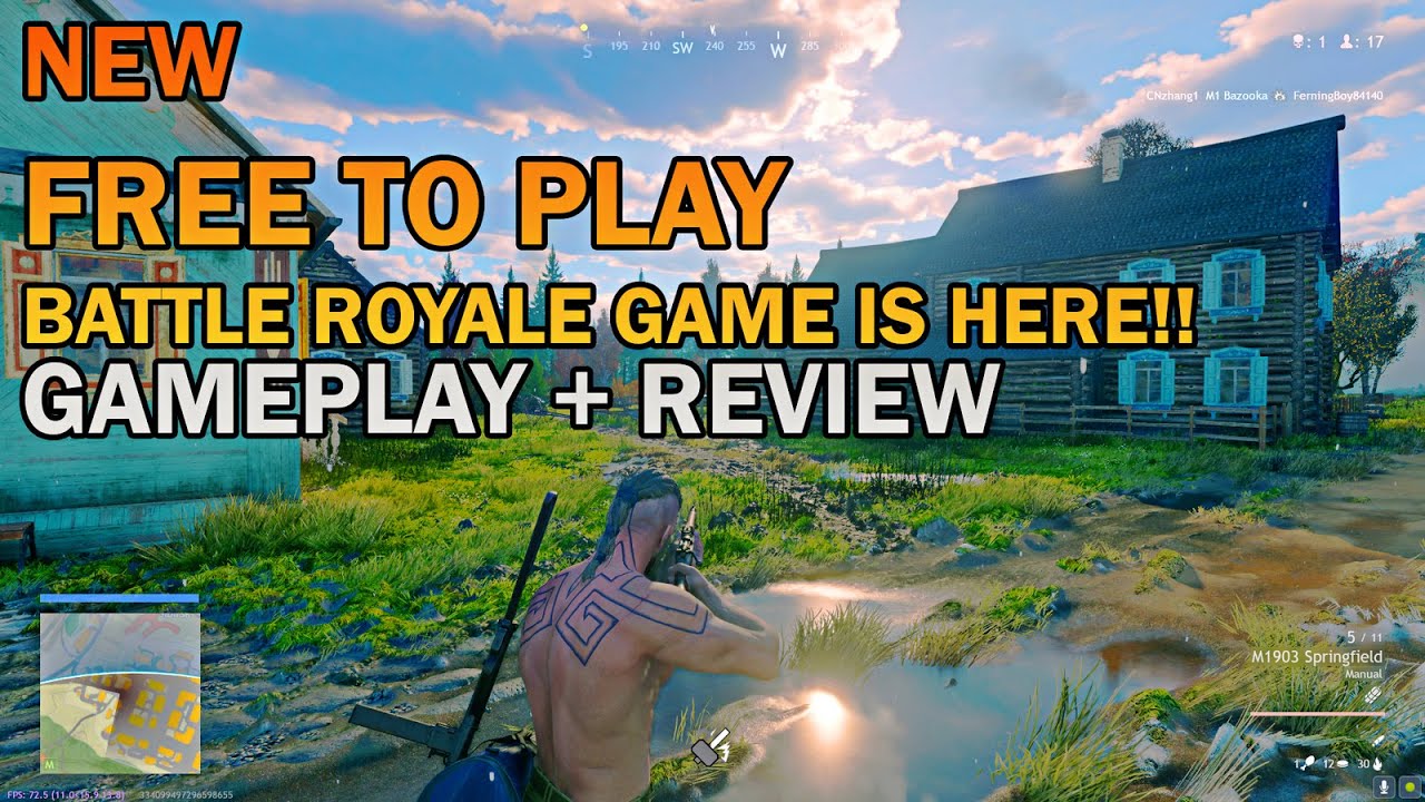 New FREE TO PLAY Battle Royale Game is Here!! PC 😱😍 Gameplay + Review ...