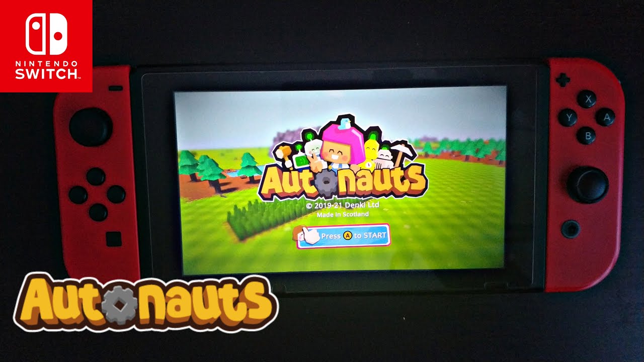 Autonauts Nintendo Switch Gameplay - YouTube