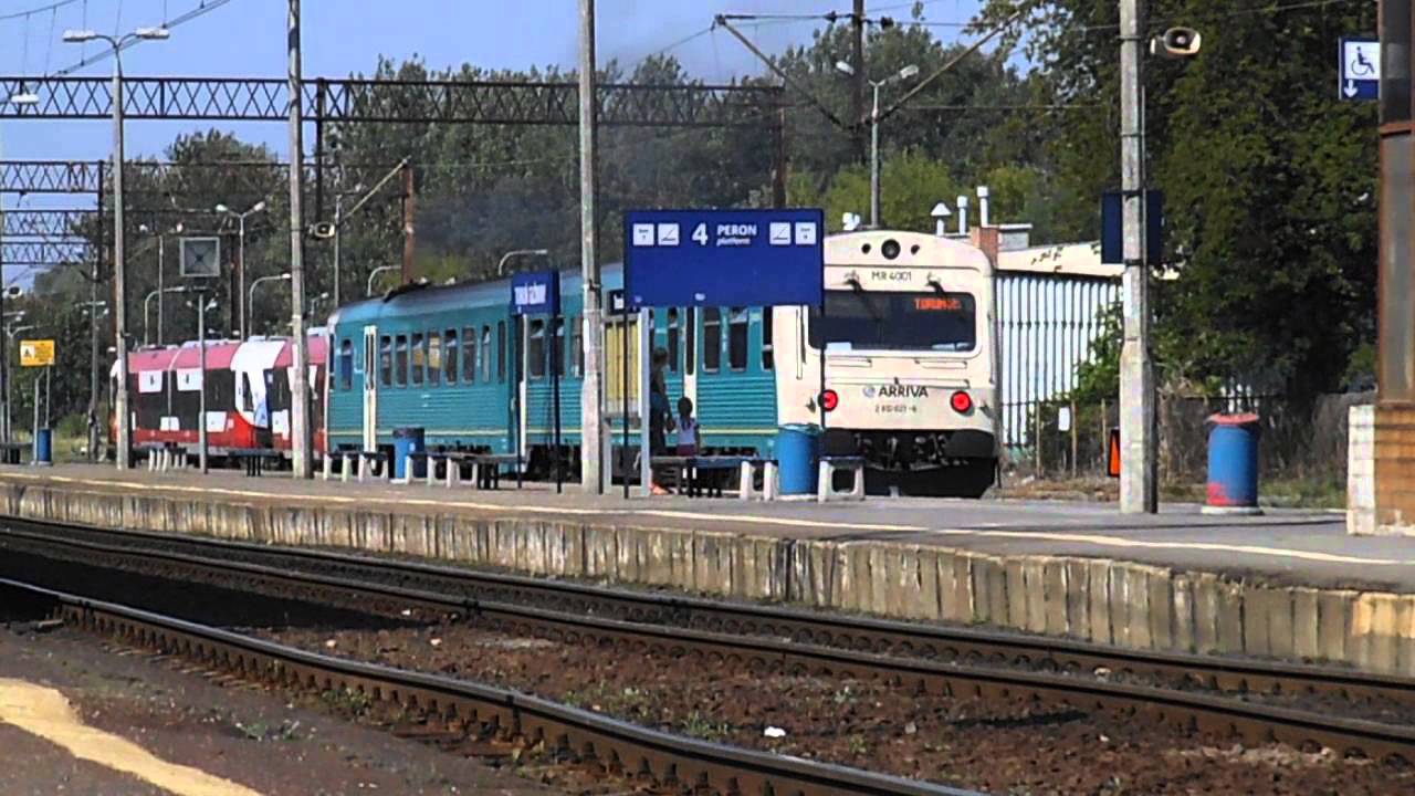 Pociągi na dworcu PKP Toruń Główny, Grzegorz Orzechowski - YouTube