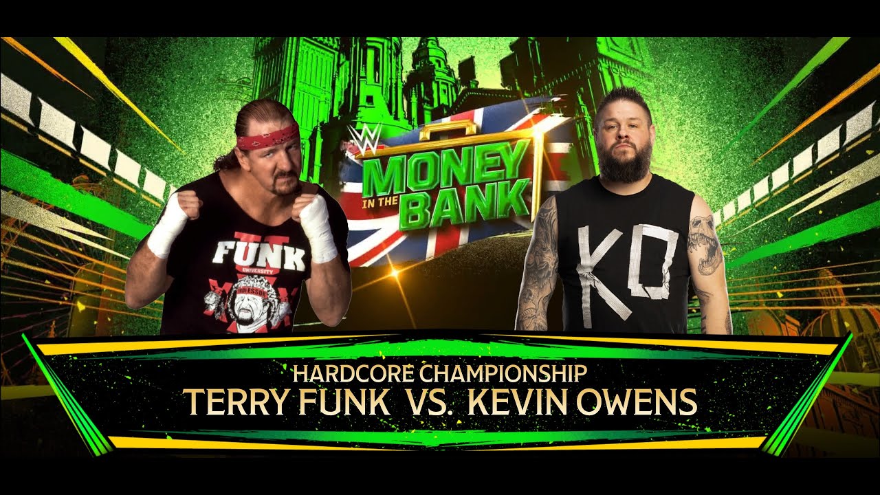 Terry Funk vs. Kevin Owens- Extreme Rules Match for the Hardcore ...