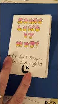 Soup Cookbook Zine - YouTube