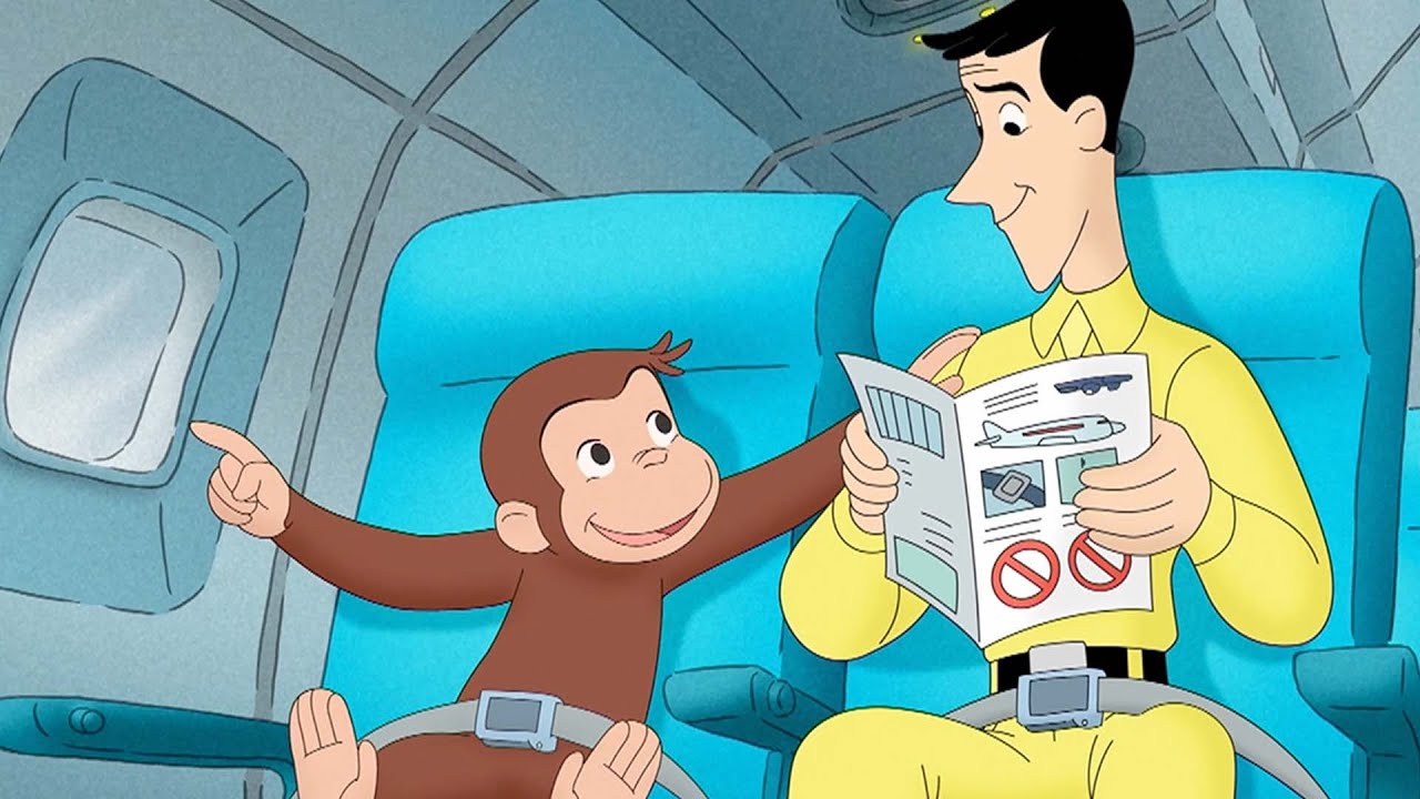 Jorge da un paseo en avión | Jorge El Curioso En Español - YouTube