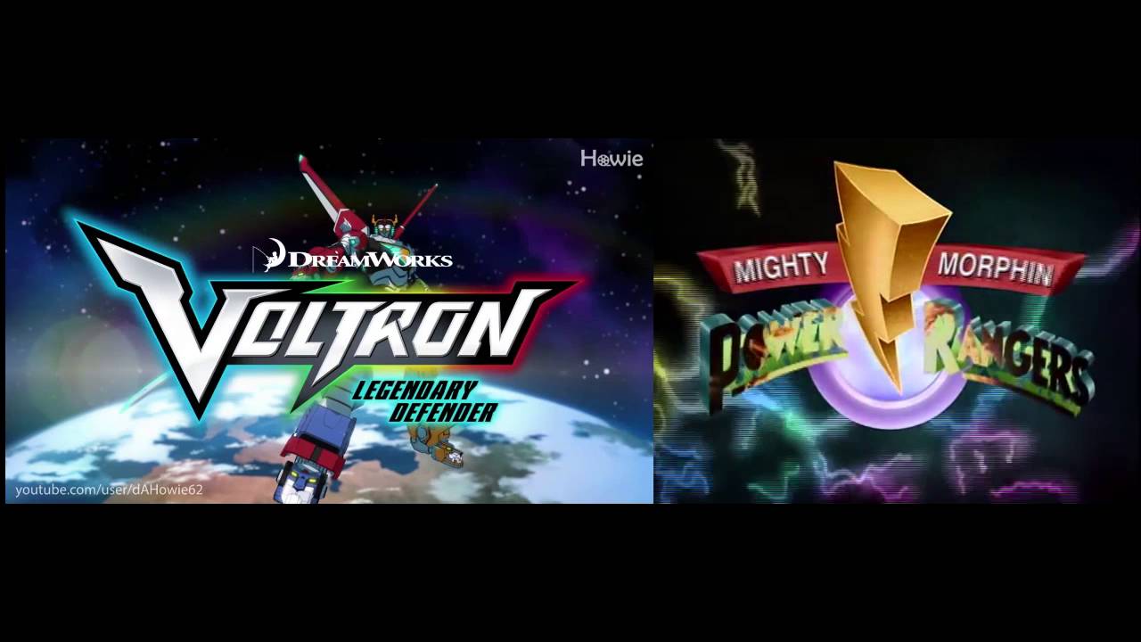 Voltron: Legendary Defernder (Power Rangers Style!) - Comparison - YouTube