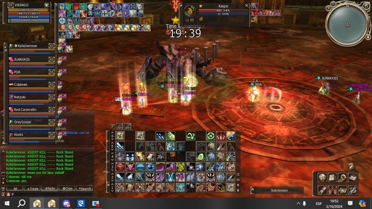 SCRYDE L2 x50 - ARENA 4 - FRIENDS- Fortune Seeker - SUB Shillien ...