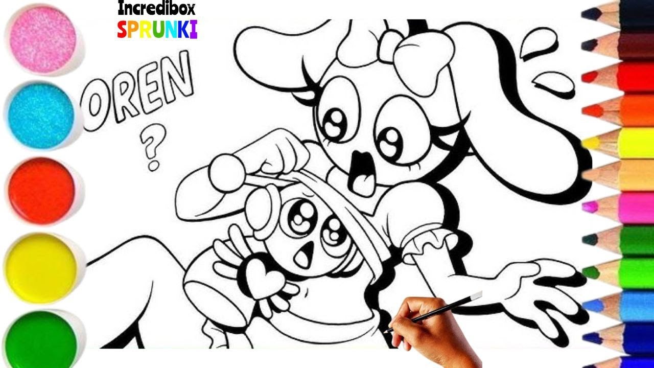 Incredibox Sprunki New Coloring Pages🔥🌈🎶How to Color from Pinki and ...