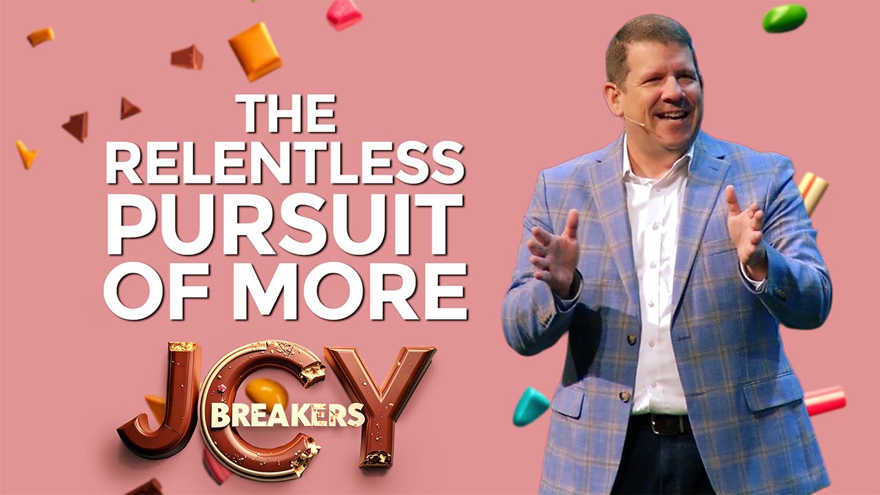 The Relentless Pursuit Of More // Dr. John Birchett - YouTube