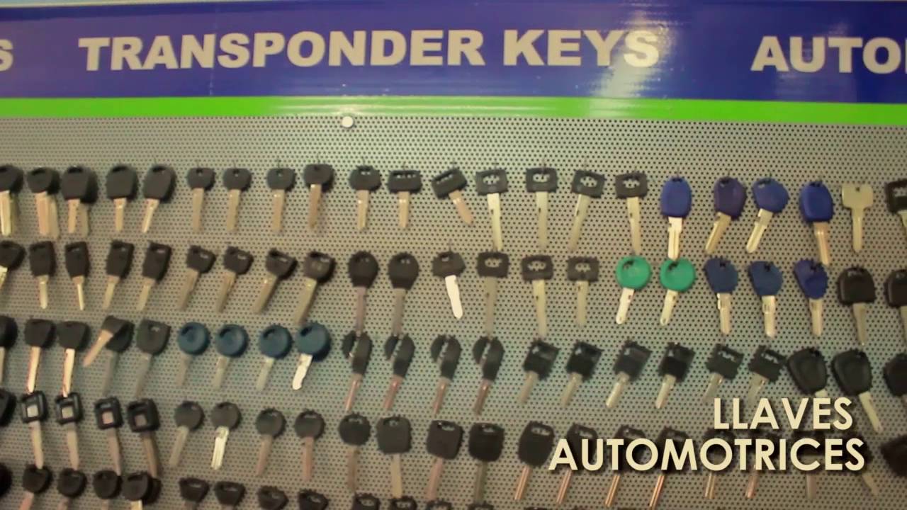 Llaves con "Chip"/ Llaves de Auto Tecnillave - YouTube