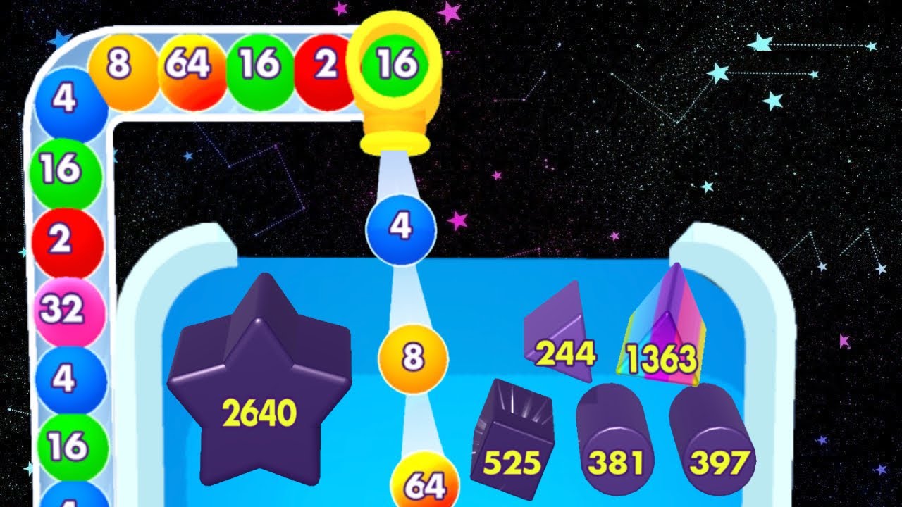 Bounce Merge 2048 | Mobile Game | ios android game | All Levels ...