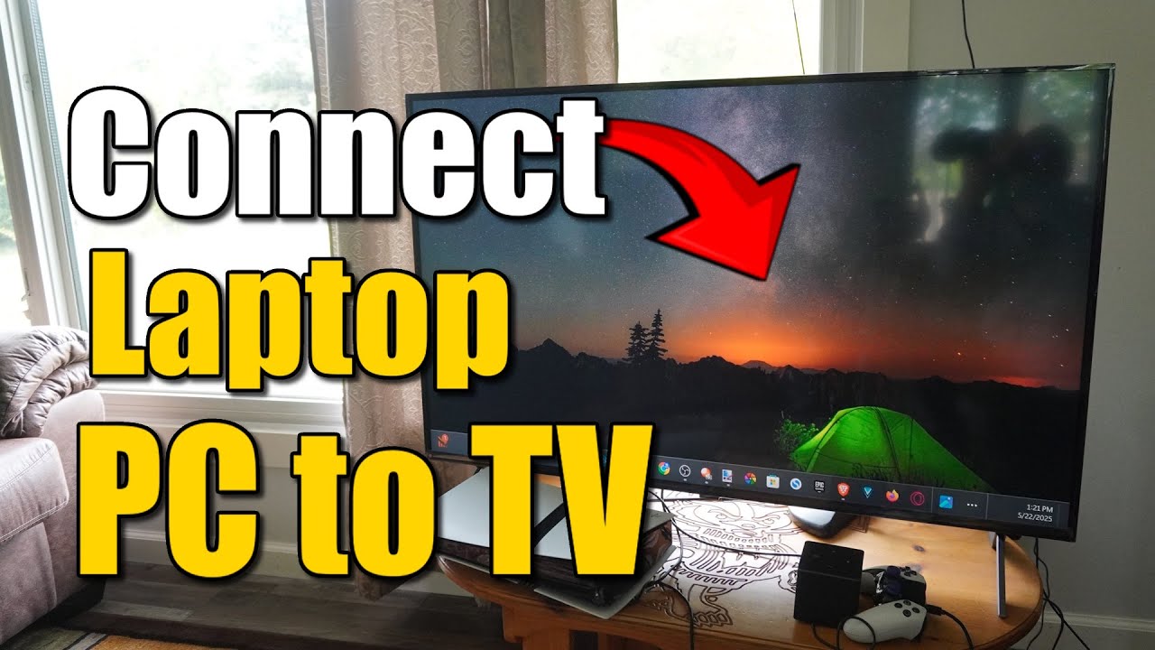 How to Connect Laptop to PC to Extend Display wireless (100% Works ...