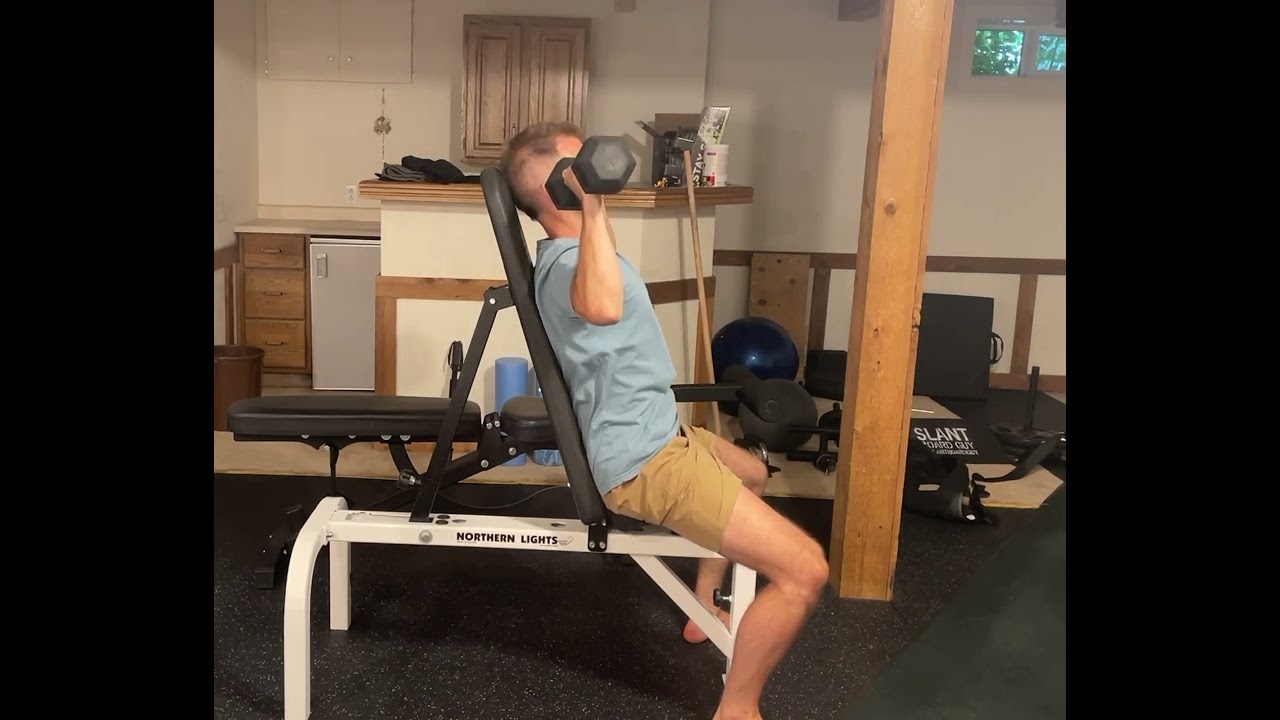 Overhead DB Press - YouTube