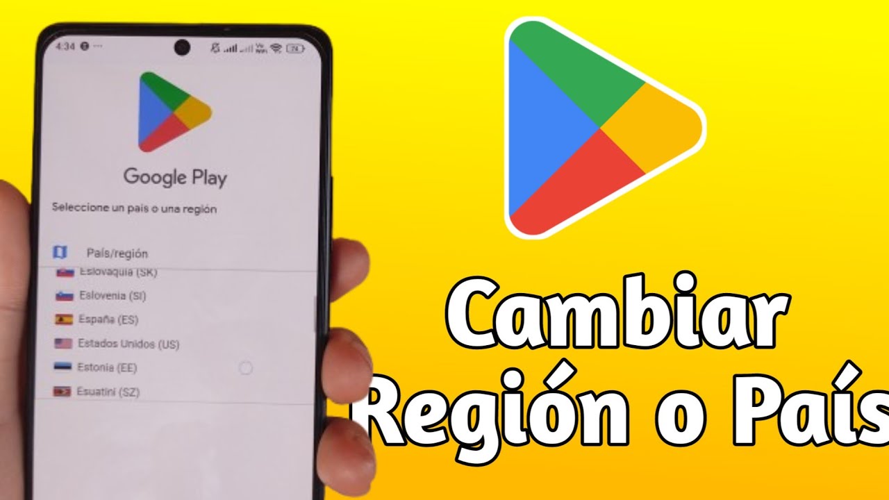 como CAMBIAR REGIÓN O PAÍS en GOOGLE PLAY STORE 2026 Paso a Paso - YouTube