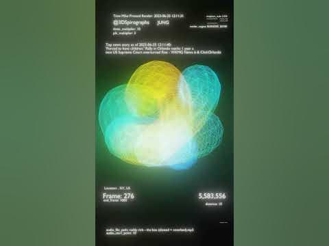 107 subscribers and counting @3dpsirographs, made with Blender, Python, and ChatGPT - YouTube