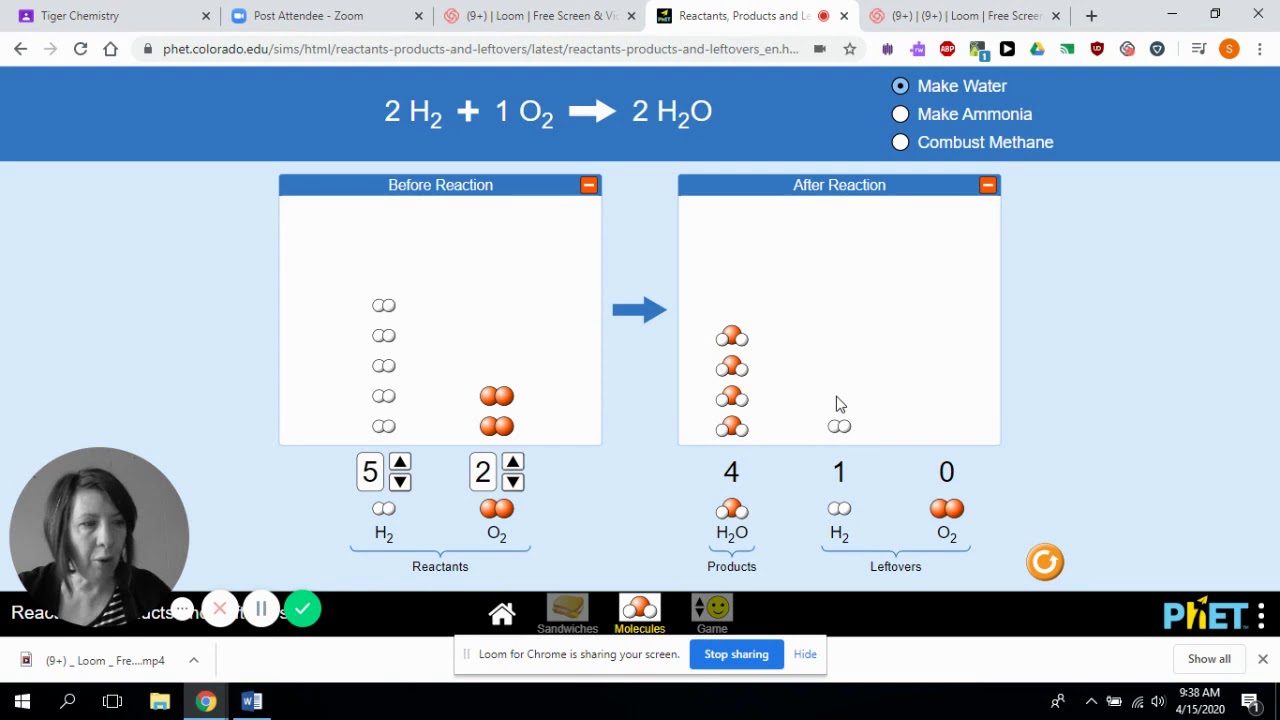 Reactants, Products and Leftovers 2 - YouTube