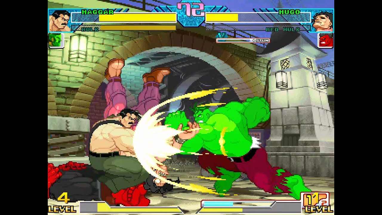 Haggar & Hulk vs Hugo & Red Hulk - YouTube