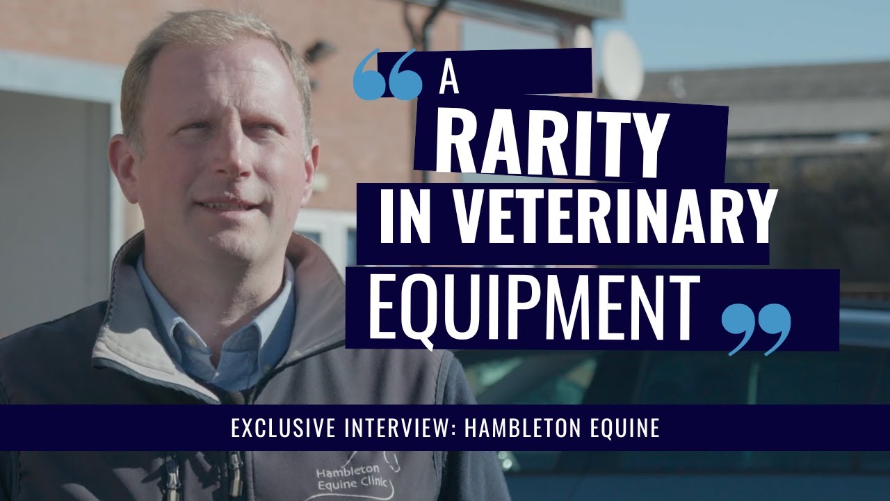 "A rarity in equine veterinary equipment" - Director Phil Cramp ...