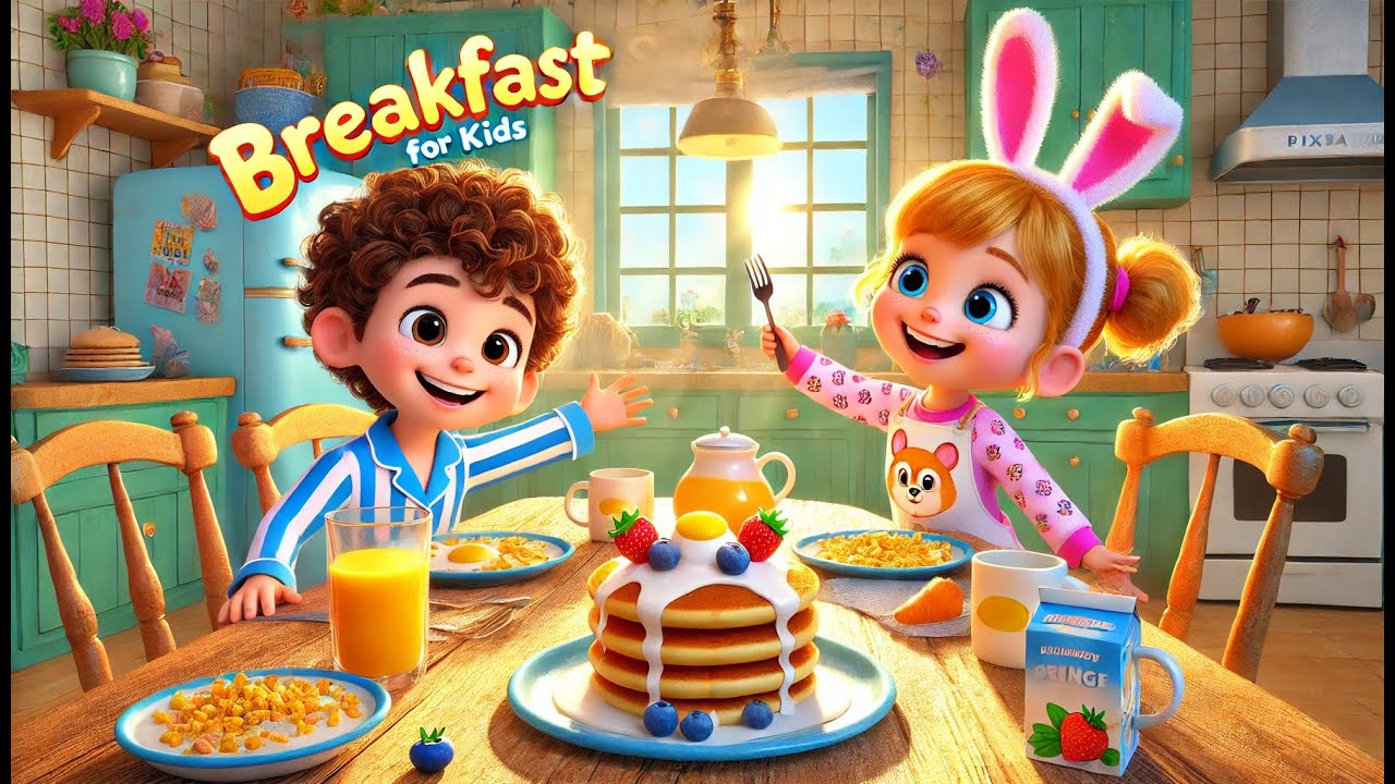 Eat Your Breakfast | Mealtime Song | Breakfast Song for Kids | Chomping ...